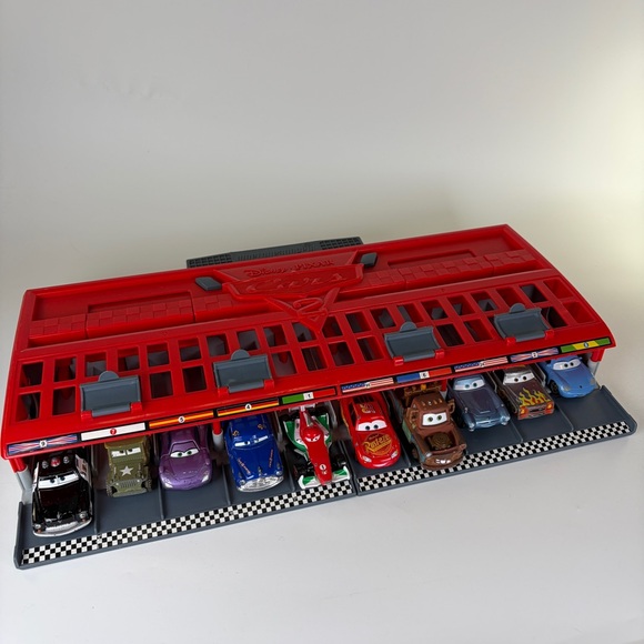 Mattel | Toys | Cars 2 Disney Pixar Cars Carry Slot Launcher Race With ...